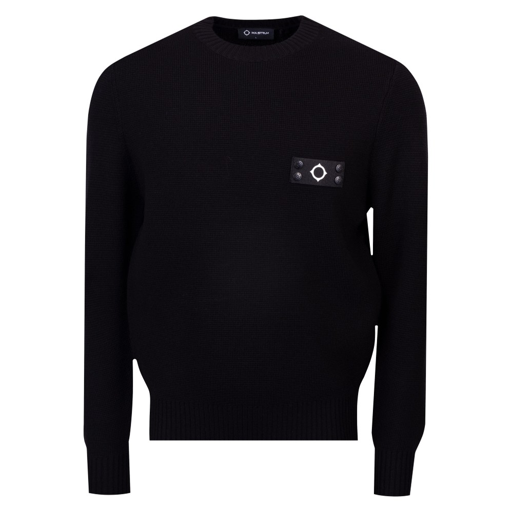 Ma.Strum Montage Crew Neck Knit Jumper | Oxygen Clothing