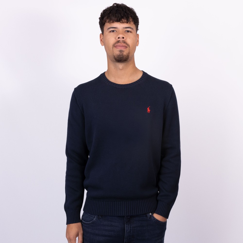 Polo Ralph Lauren Cotton Crewneck Sweater | Oxygen Clothing