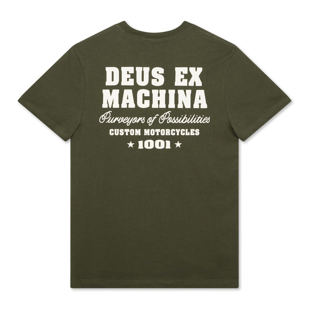 Deus Ex Machina Gumshoe T Shirt | Oxygen Clothing