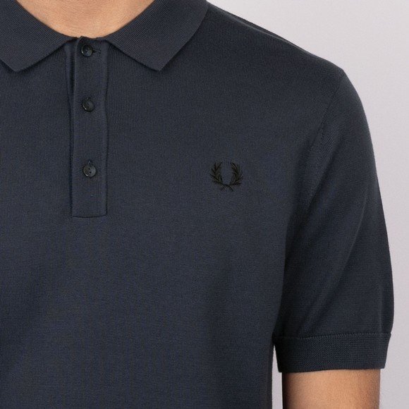 Fred Perry Cotton Knitted Polo Shirt | Oxygen Clothing