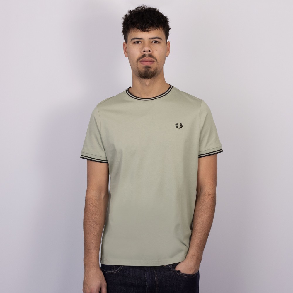 Fred Perry Twin Tipped T-Shirt | Oxygen Clothing