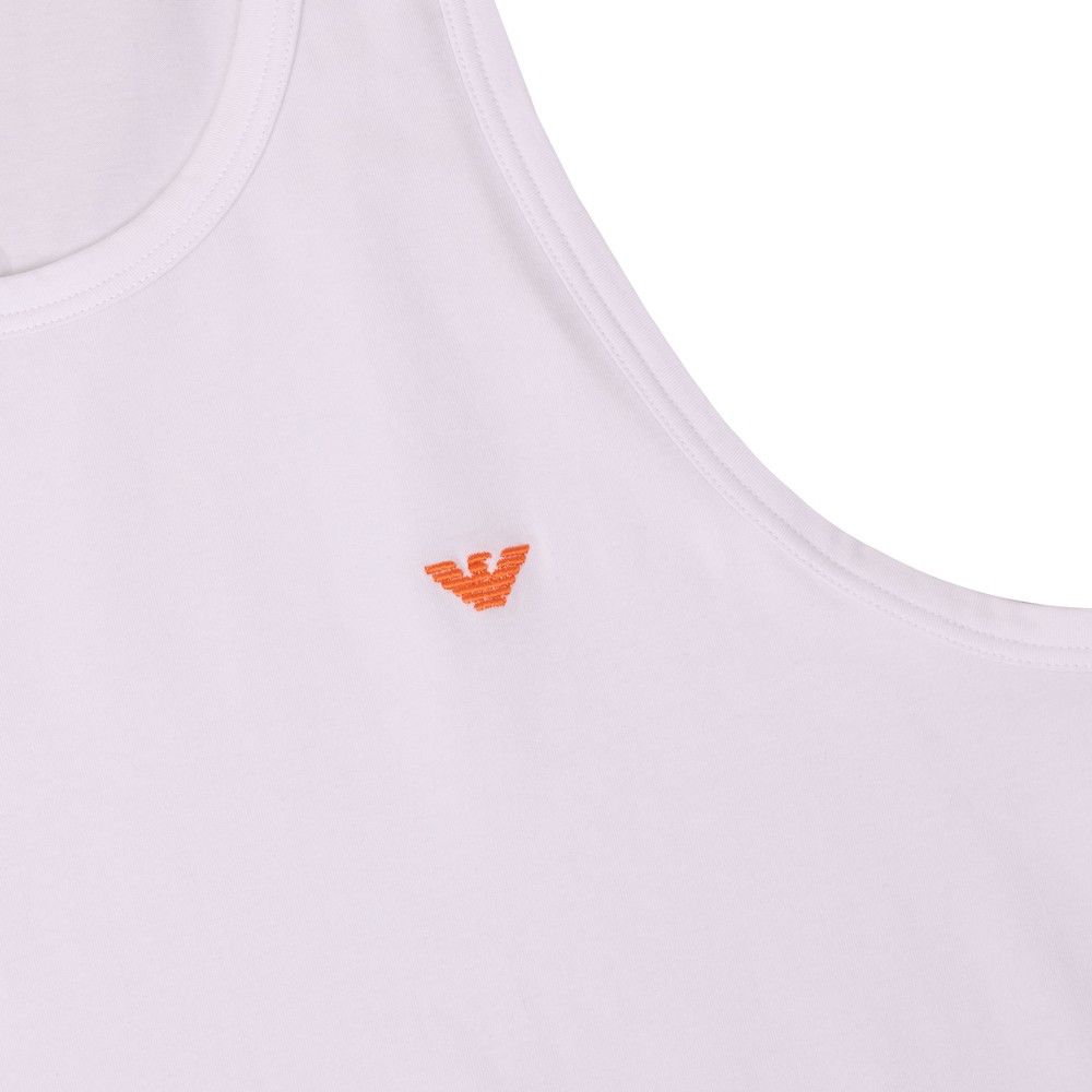 Emporio Armani Eagle Badge Vest | Oxygen Clothing