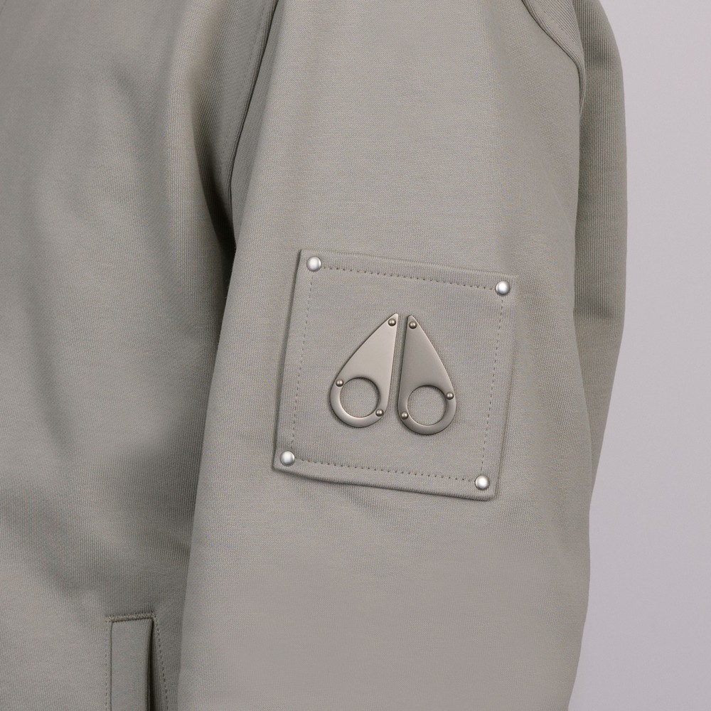 Moose Knuckles Hartsfield Full-Zip Sweatshirt | Oxygen Clothing