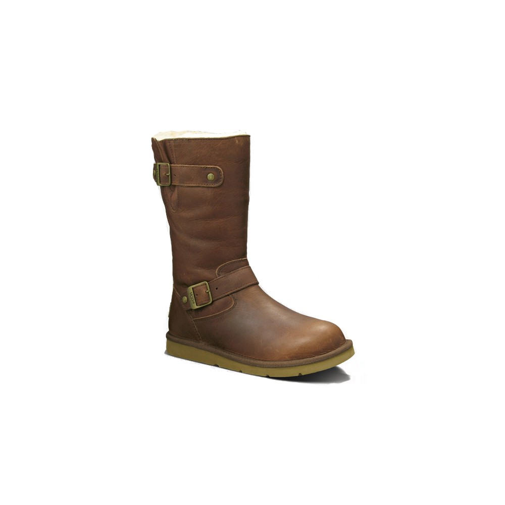 Ugg Chocolate Kensington Leather Boot | Oxygen Clothing
