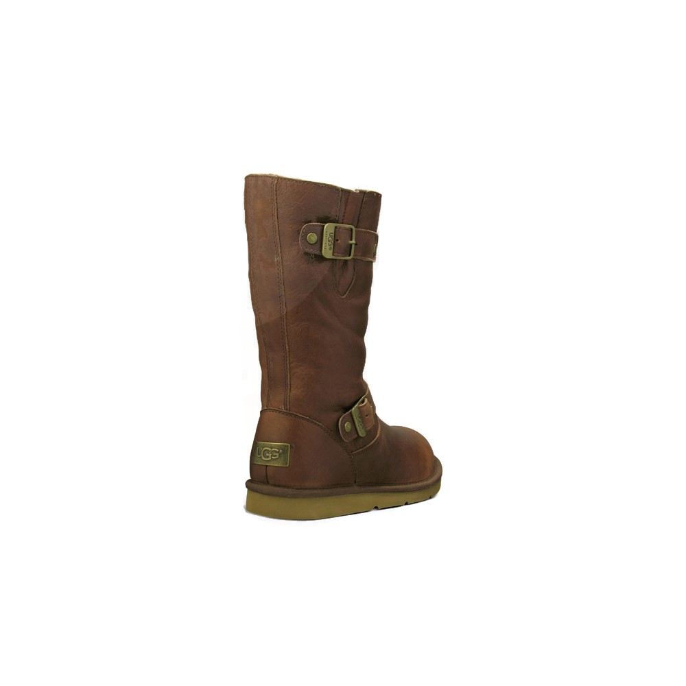 Ugg Chocolate Kensington Leather Boot | Oxygen Clothing