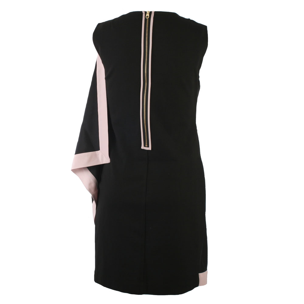 Ted Baker Bolty One Sided Drape Tunic - Black | Oxygen Clothing
