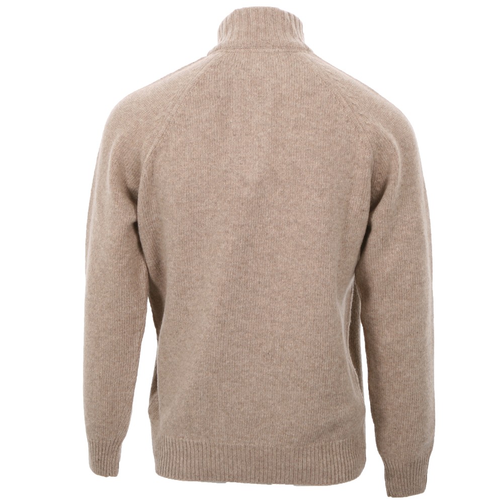 Barbour Lifestyle Barbour Essential Chunky Half Button Up Jumper ...